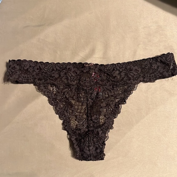 love, Vera | Intimates & Sleepwear | Nwot Love Vera Floral Lace Thong ...